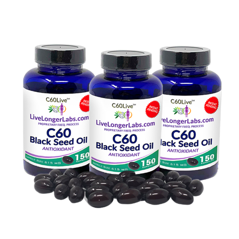 C60 Black Seed Oil Capsules